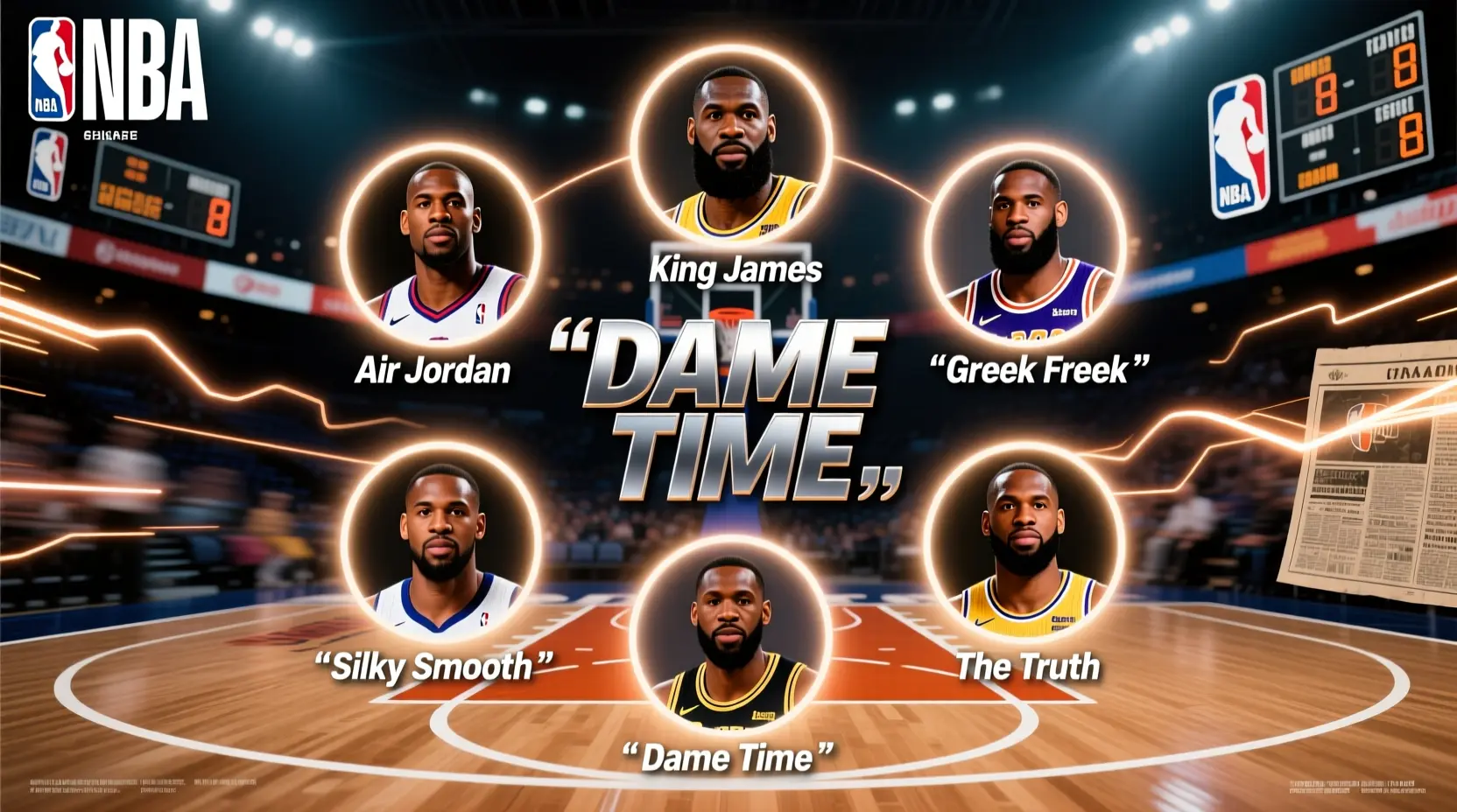 100+ Popular NBA Nicknames and What They Really Mean