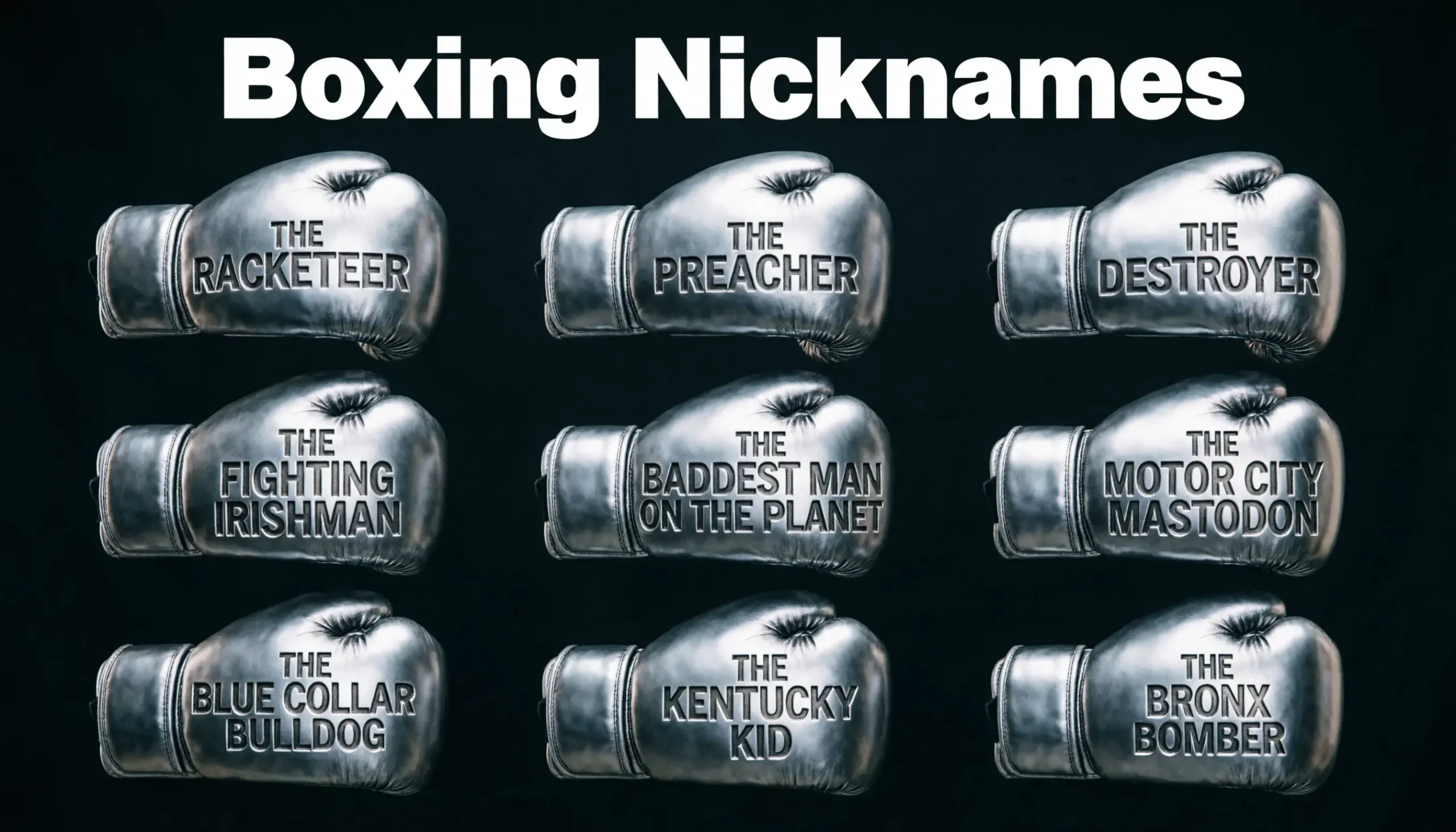 120+ Powerful, Cool & Unforgettable for Boxing Nicknames